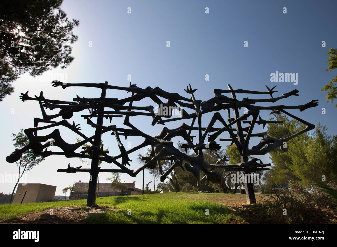 THORA MEMORIAL SCULPTURE YAD VASHEM HOLOCAUST MUSEUM JERUSALEM ISRAEL ...
