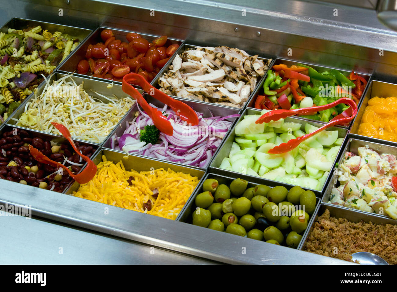 Salad Bar New Salad Bar In Tiburon Woodlands Market