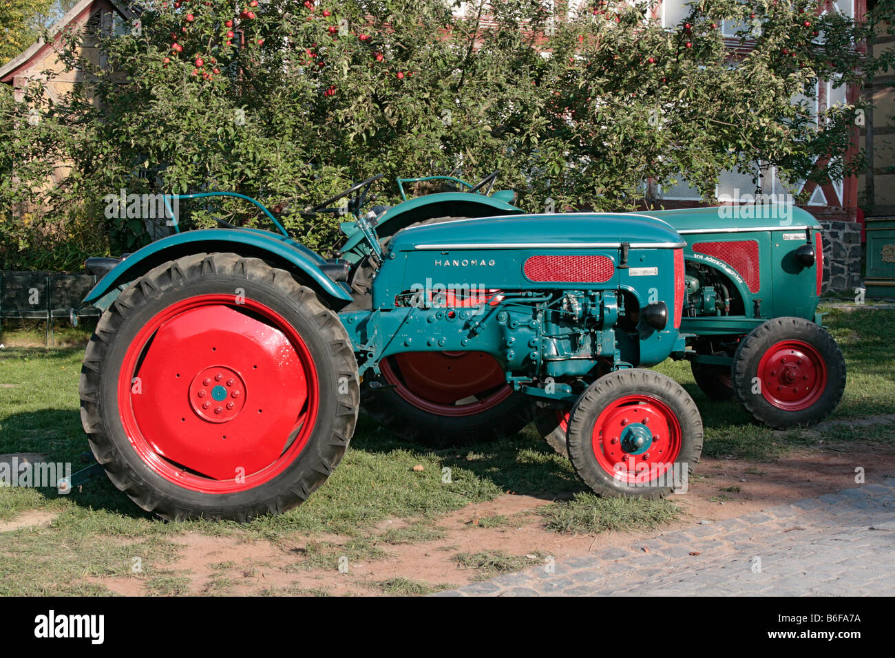 Oldtimer-Traktor, Hanomag, Treckertreff, Traktor treffen im Hessenpark ...