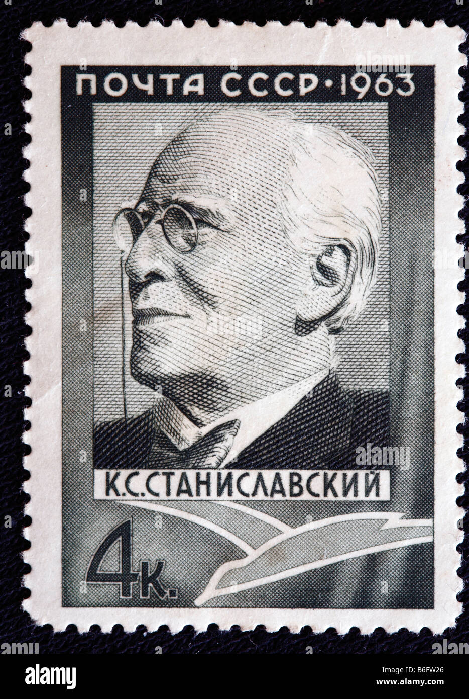 (Constantin) Konstantin Stanislawski (Stanislawski), russische Theater ...