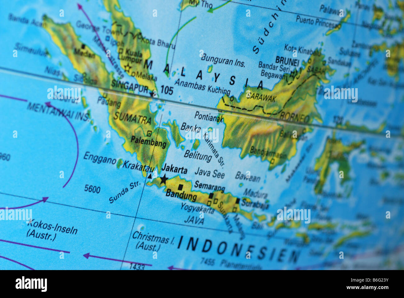 Map Of Indonesia Stockfotos & Map Of Indonesia Bilder - Seite 2 - Alamy
