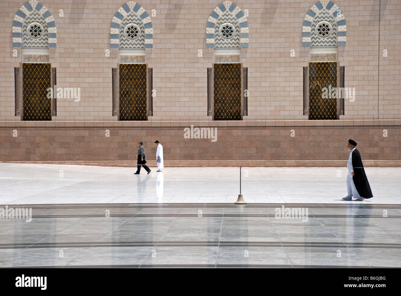 Die Moschee des Propheten Masjid al-Nabawi Medina Saudi Arabien ...