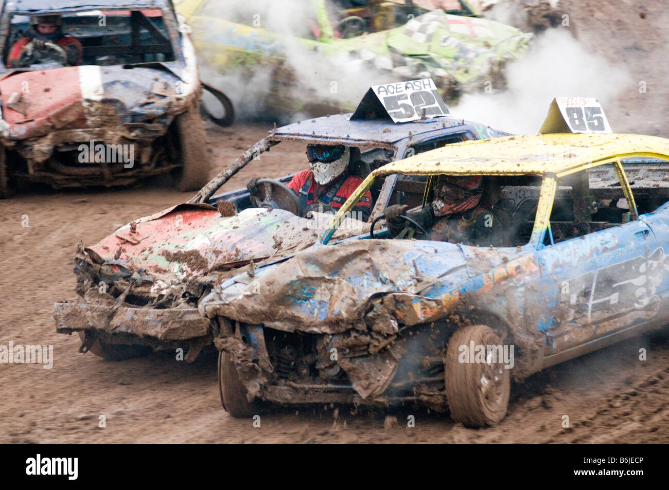 Banger racing crash crashing car -Fotos und -Bildmaterial in hoher ...