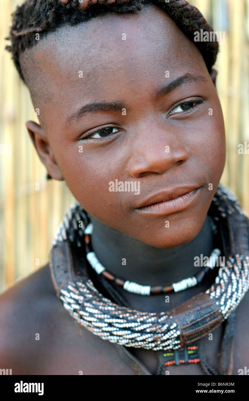 Himba Mädchen Opuwo namibia Stockfotografie - Alamy