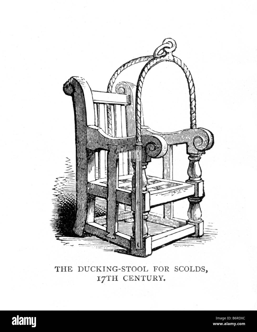 Ducking stool -Fotos und -Bildmaterial in hoher Auflösung – Alamy