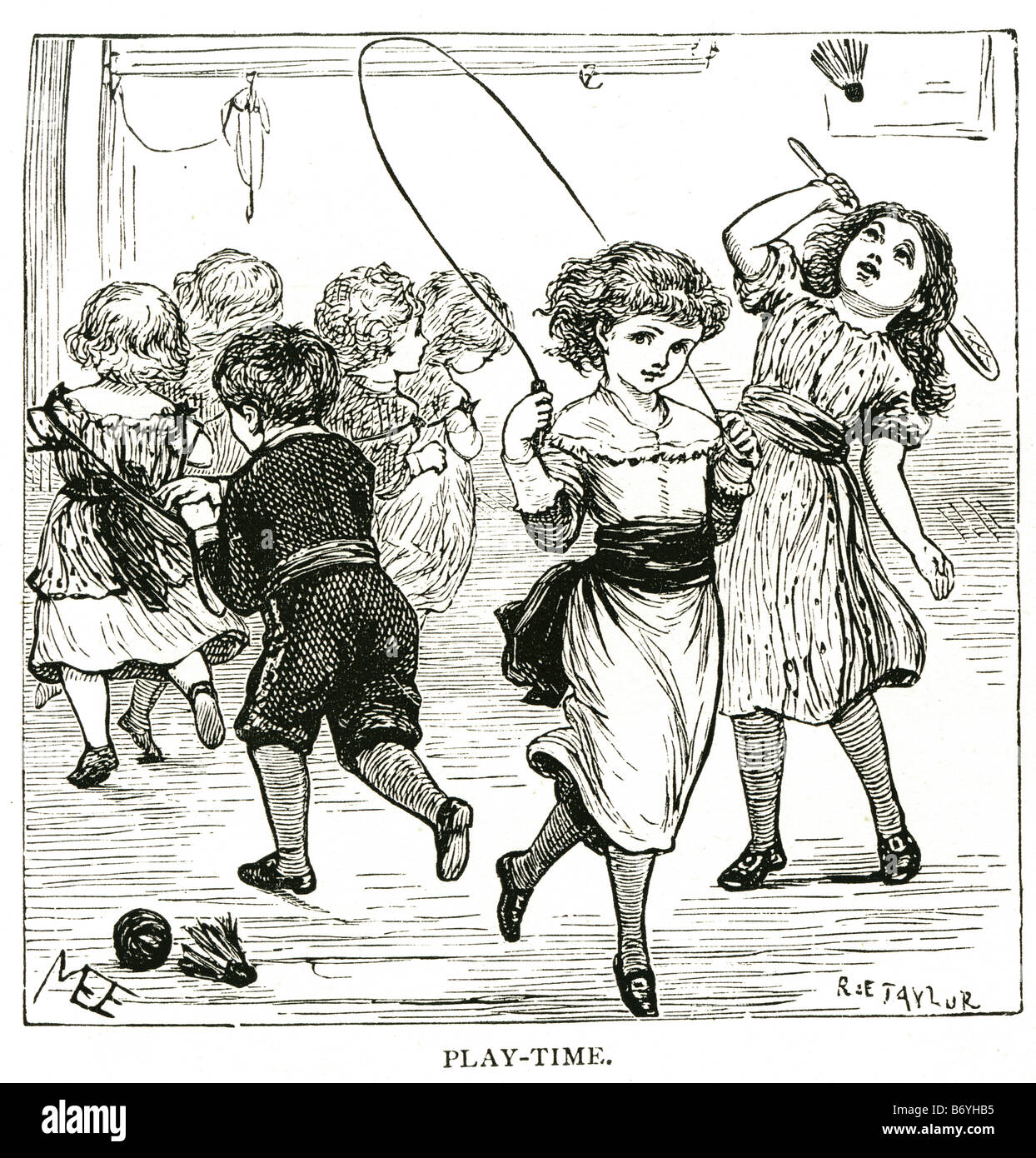 Victorian children playing -Fotos und -Bildmaterial in hoher Auflösung ...