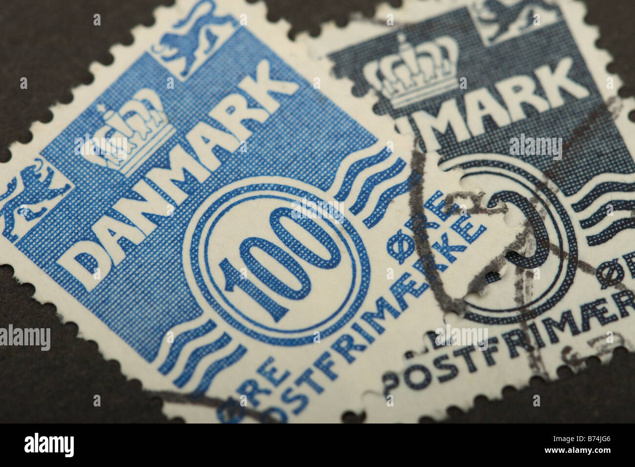 Briefmarke dänemark -Fotos und -Bildmaterial in hoher Auflösung – Alamy