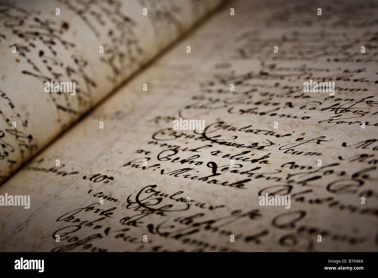 Old handwritten letter -Fotos und -Bildmaterial in hoher Auflösung – Alamy