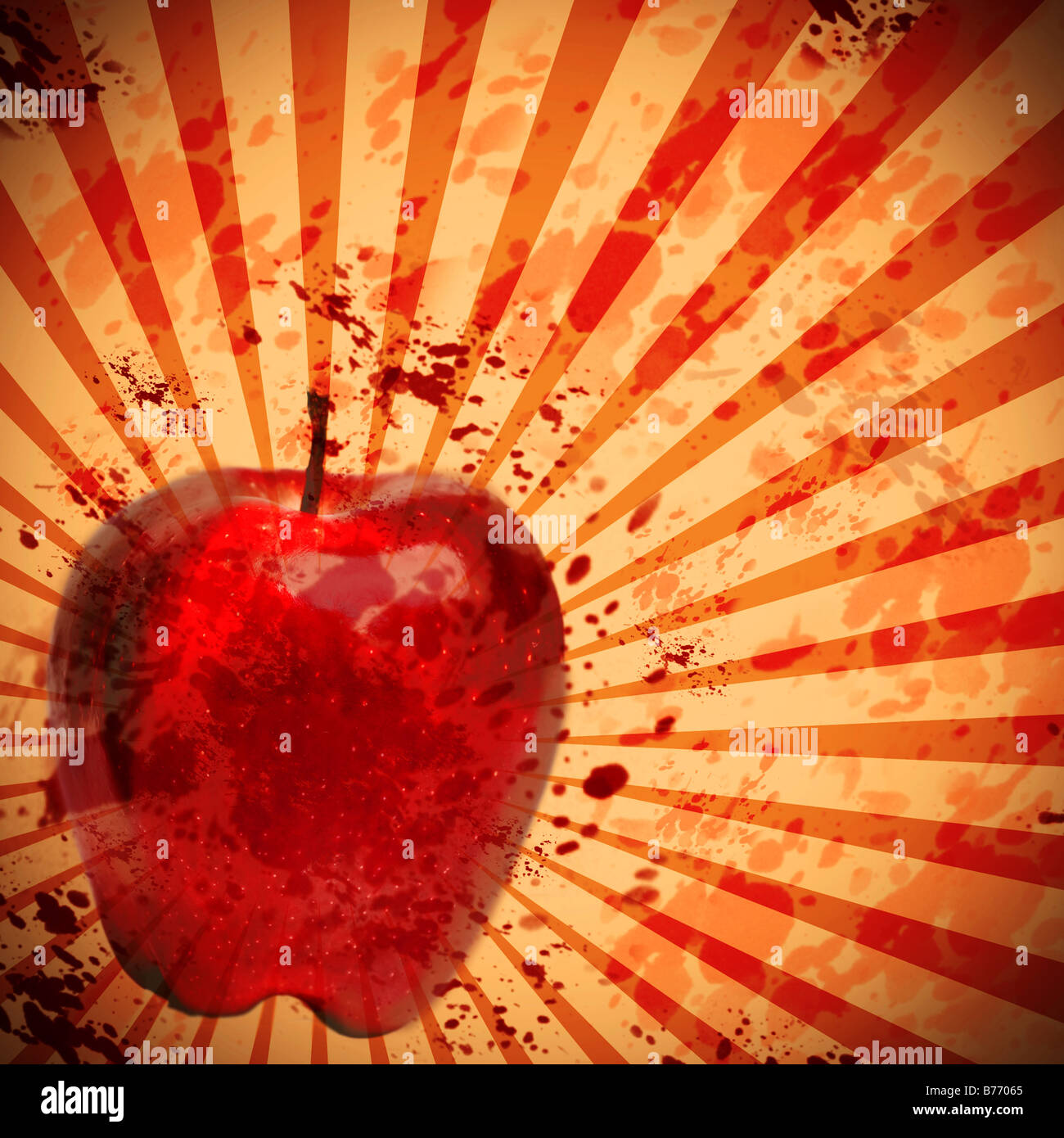 Apfel grafik alt -Fotos und -Bildmaterial in hoher Auflösung – Alamy