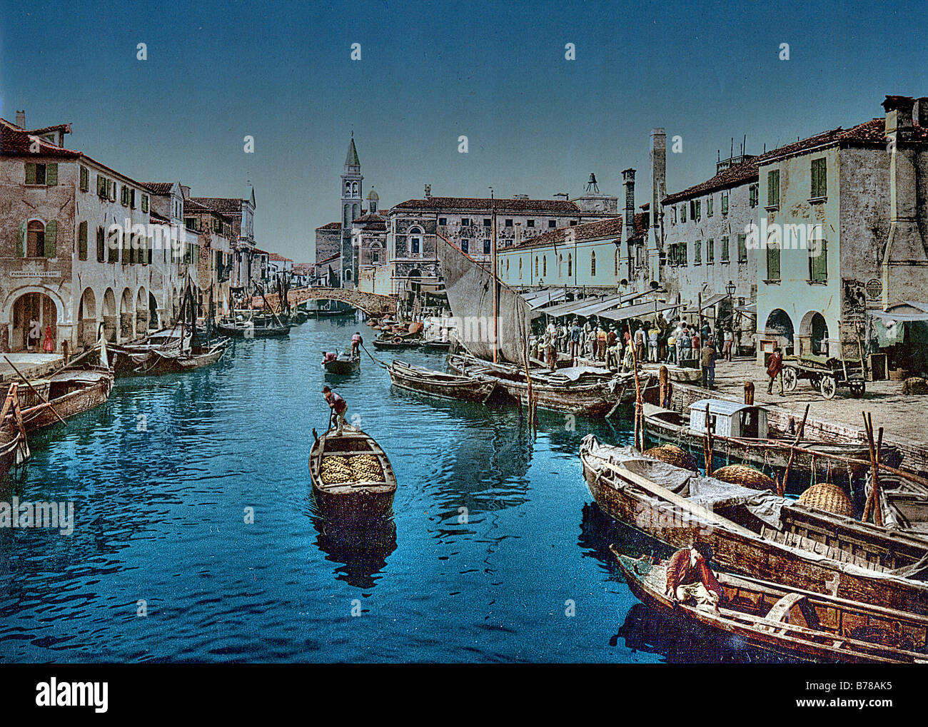 Chioggia market canale -Fotos und -Bildmaterial in hoher Auflösung – Alamy