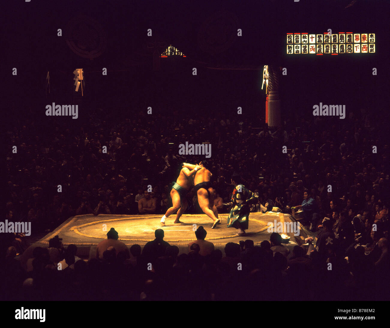 Japan, Sumo Wrestling Stockfotografie - Alamy