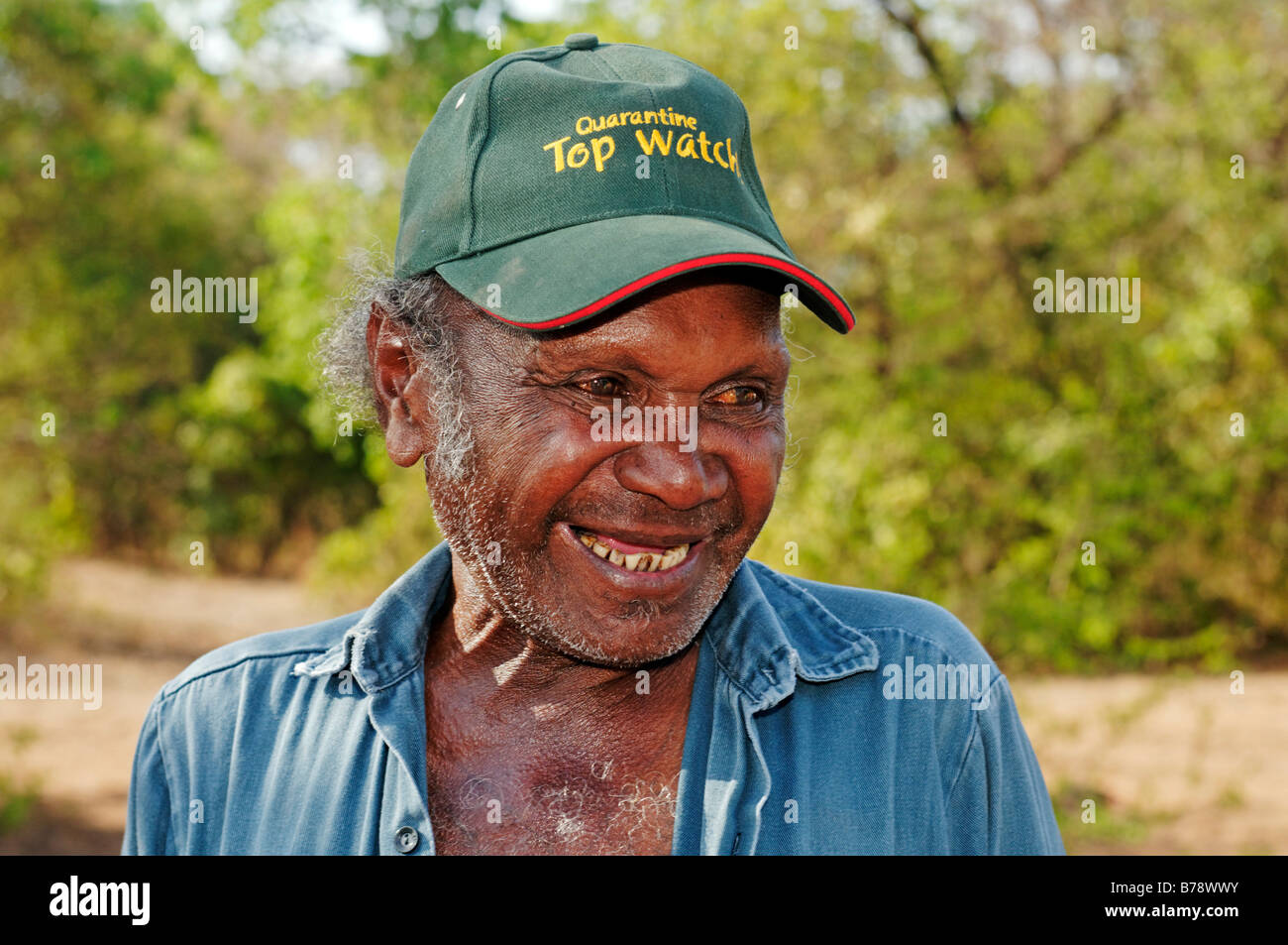 Stammesältesten der Aborigines in Mapoon, Cape-York-Halbinsel ...