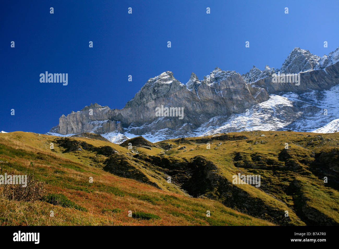 Glarner Schub und Martinsloch, UNESCO Weltnaturerbe, Swiss Tectonic ...