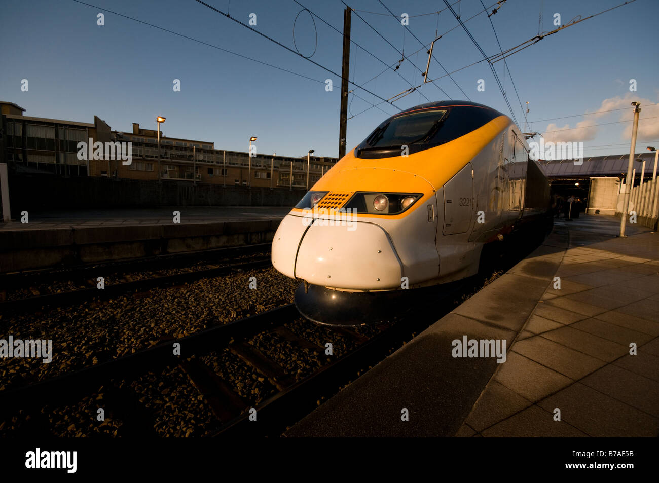 Eurostar Zug Brüssel Midi-Terminal Stockfotografie - Alamy