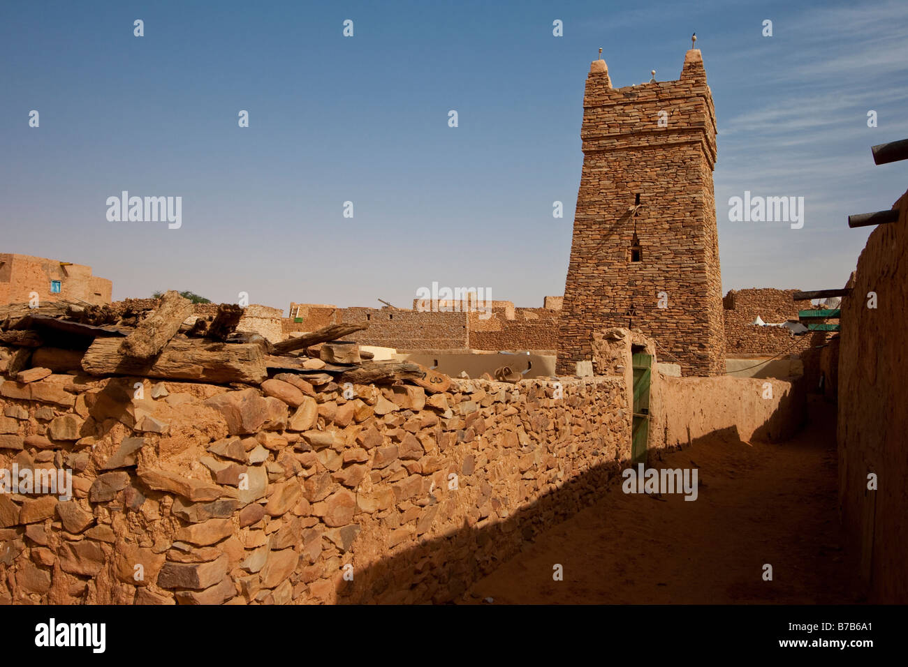 Chinguetti Mosque Mauritania Stockfotos und -bilder Kaufen - Alamy