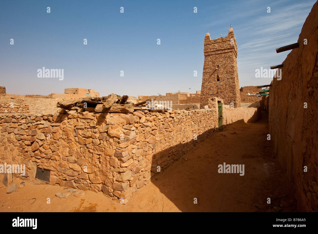Chinguetti Mosque Mauritania Stockfotos und -bilder Kaufen - Alamy