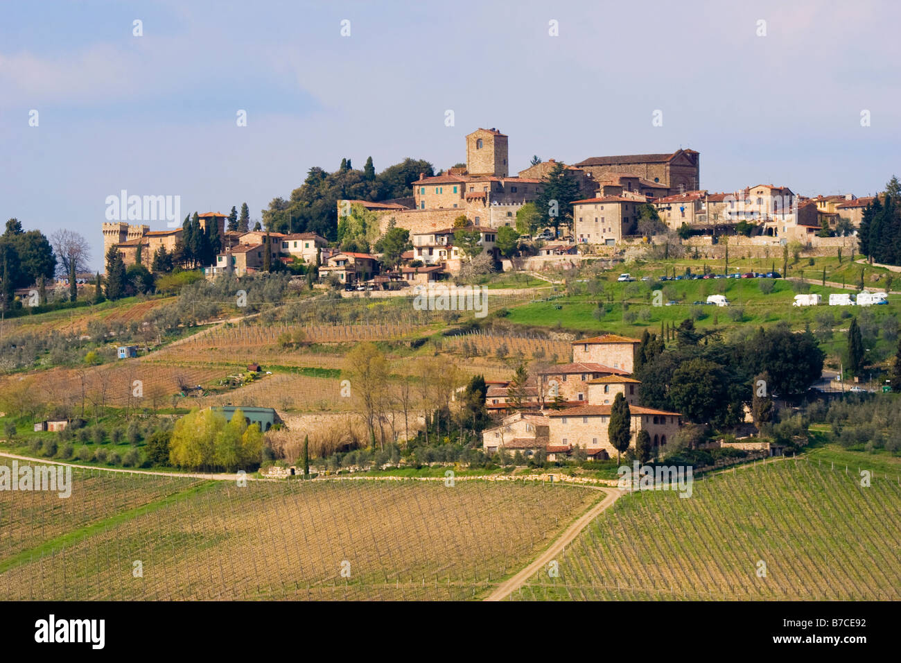 Italien panzano in chianti reisen toskana -Fotos und -Bildmaterial in ...