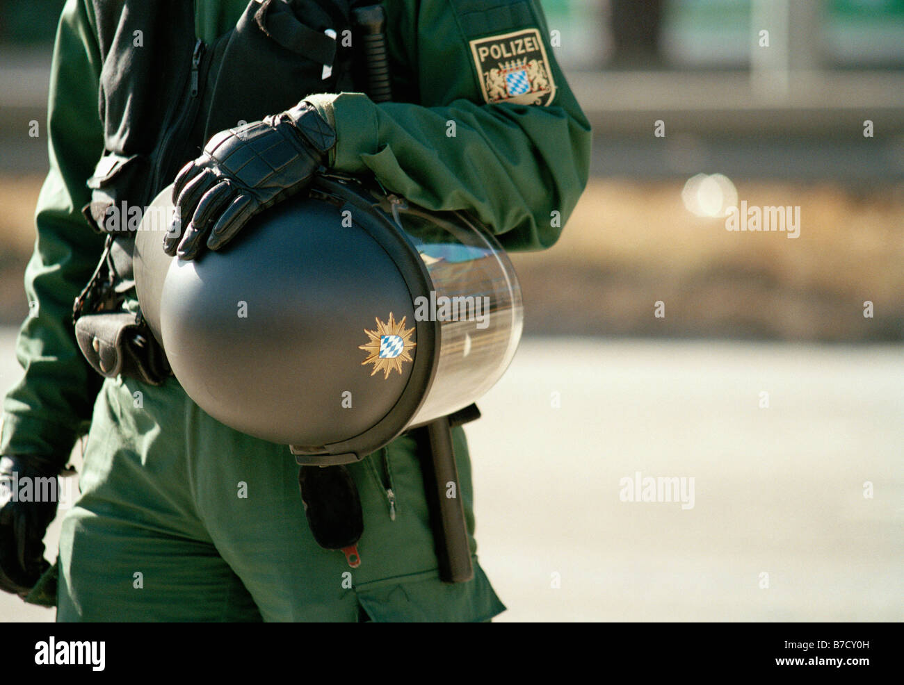 Deutsche Polizei Uniform Stockfotos und -bilder Kaufen - Alamy