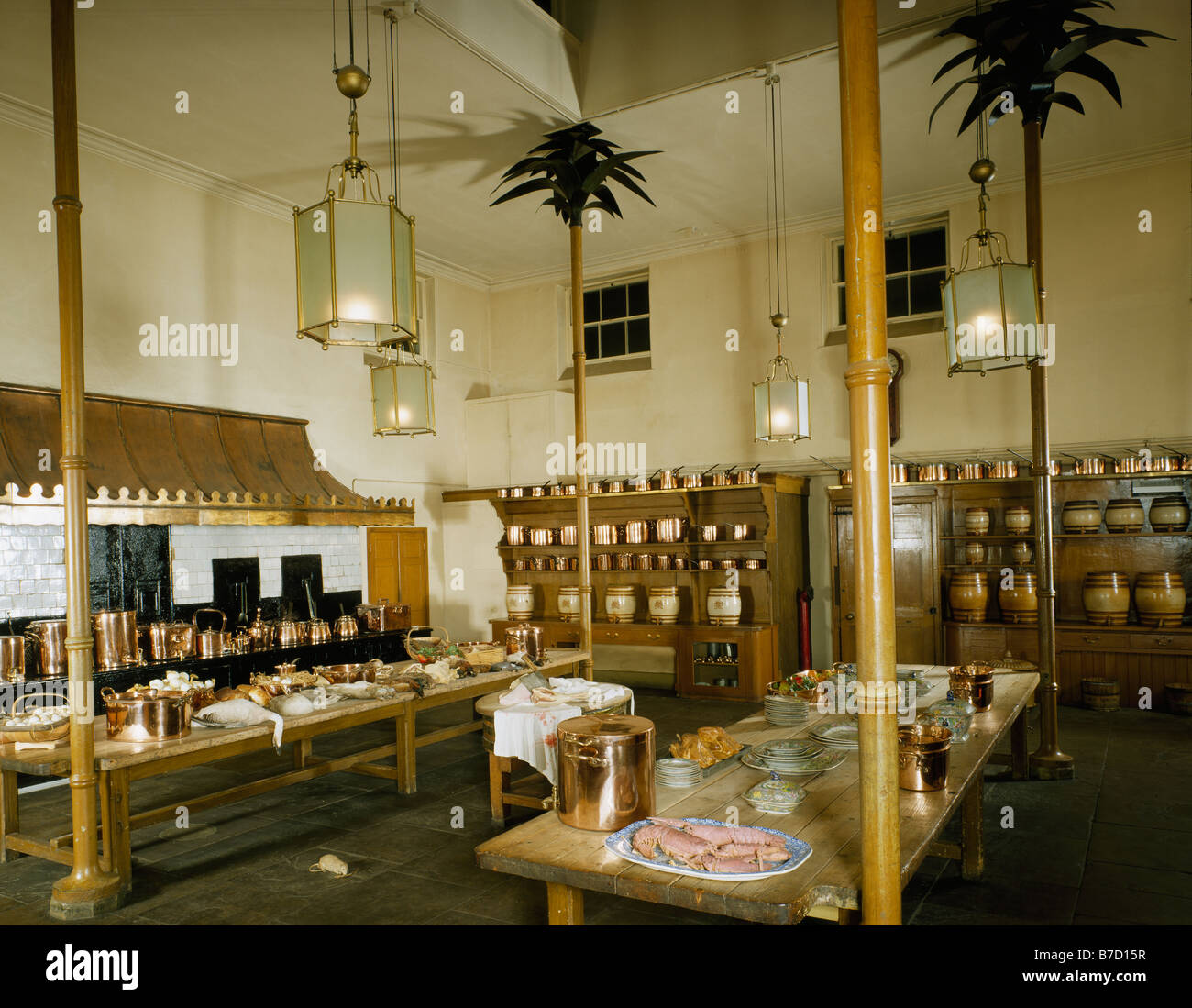 Brighton Pavilion: Küche Stockfotografie - Alamy