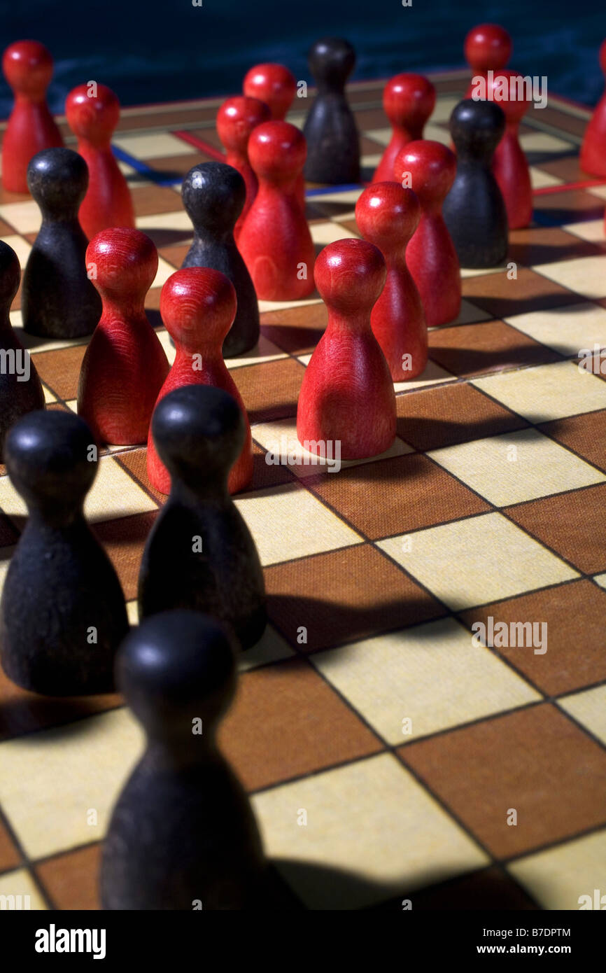 Halma Spiel Halma Game Stockfotos und -bilder Kaufen - Alamy