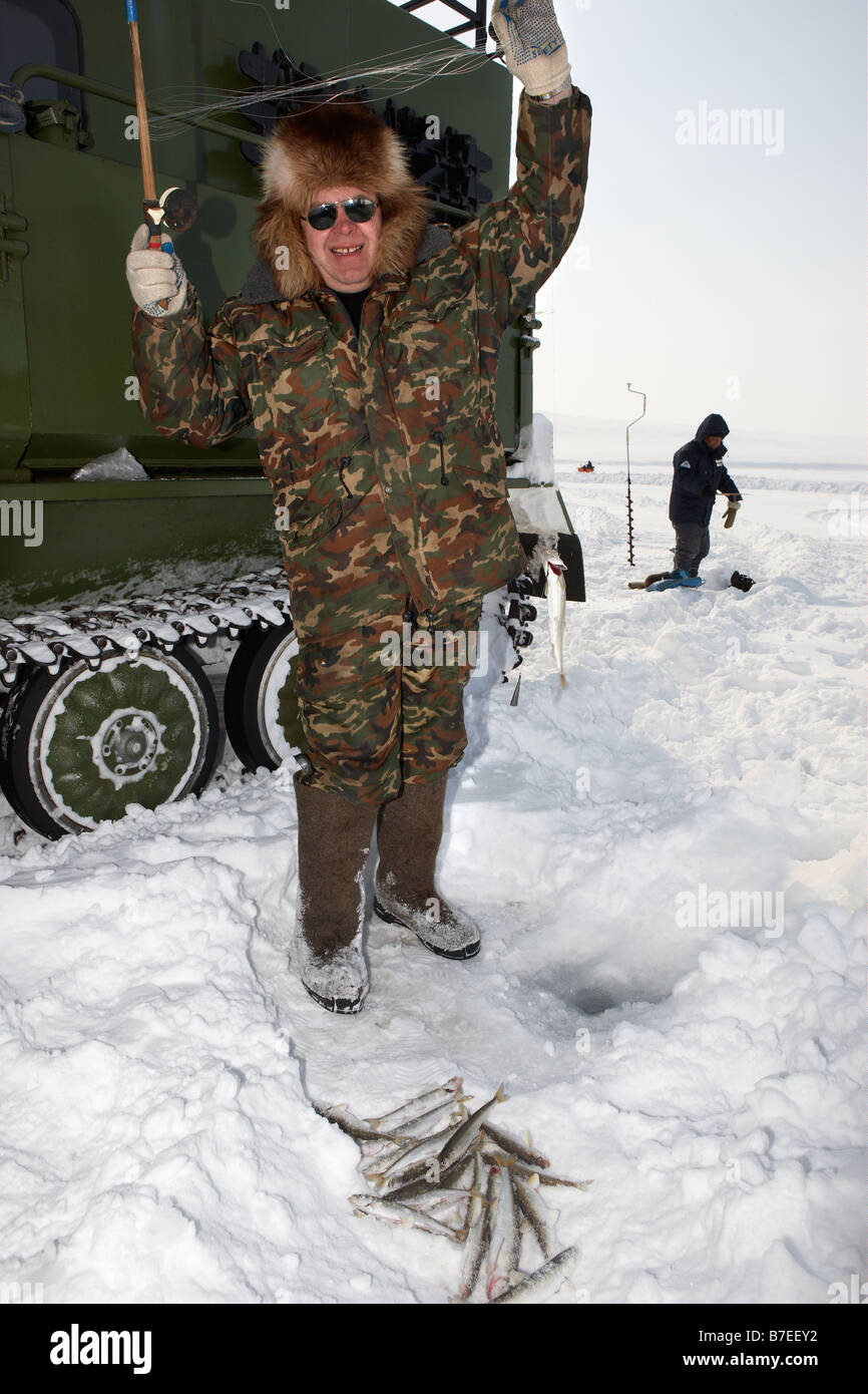 Modified russian tank vezdekhod siberia -Fotos und -Bildmaterial in ...