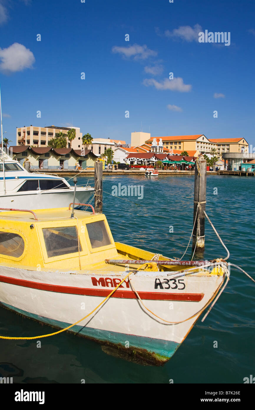 Boat Marina Oranjestad Stadt Aruba Caribbean Stockfotografie - Alamy