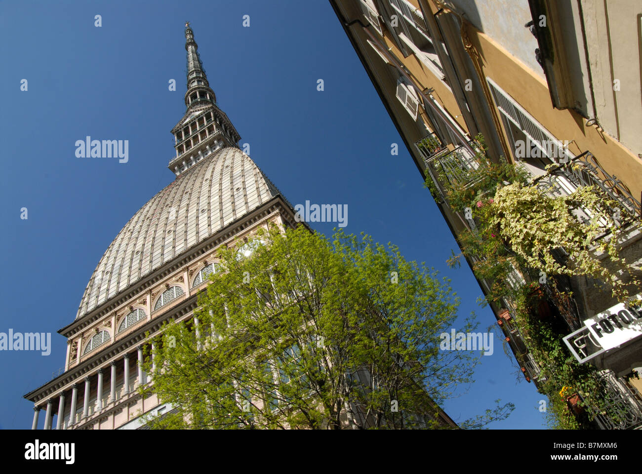 Die Mole Antonelliana - das Symbol von Turin und Heimat des Museo ...