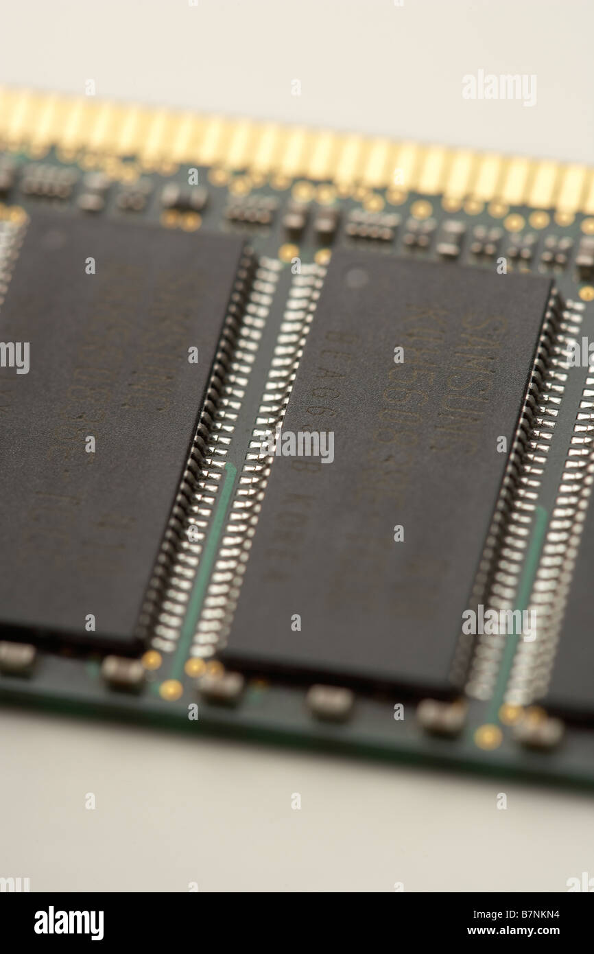 Closeup ddr ram chip -Fotos und -Bildmaterial in hoher Auflösung – Alamy