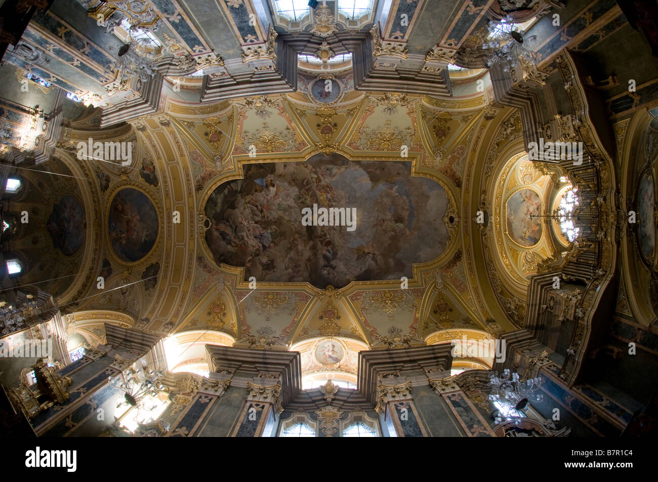 Italien der Dolomiten-Bozen-Bozen-Brixen auch Brixen Innenraum der ...