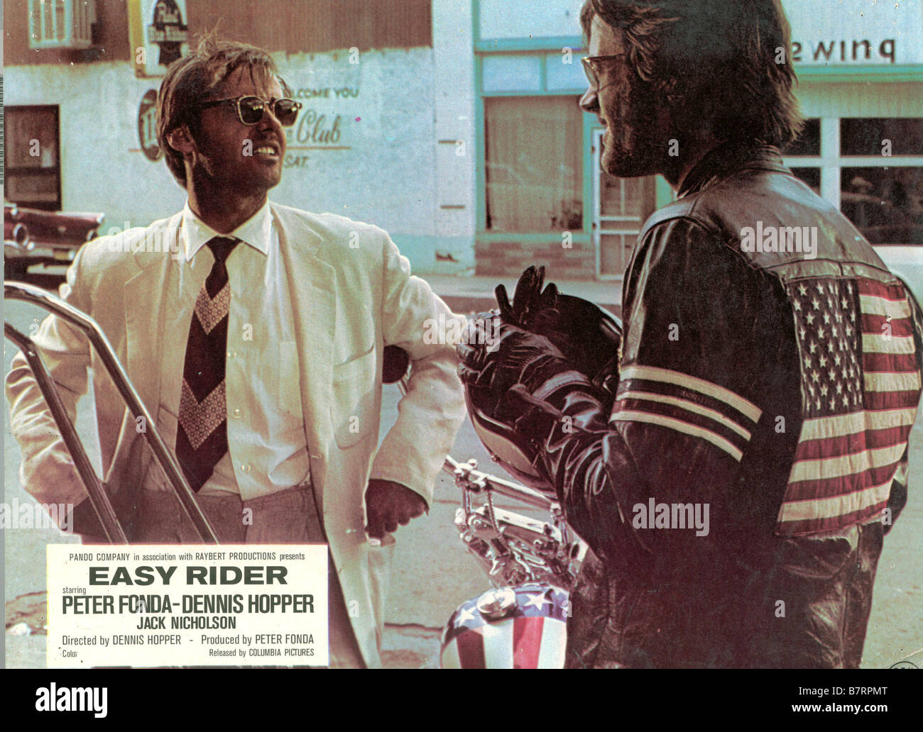 Easy Rider Jahr: 1969 USA Jack Nicholson, Peter Fonda Regie: Dennis Hopper Stockfotografie - Alamy