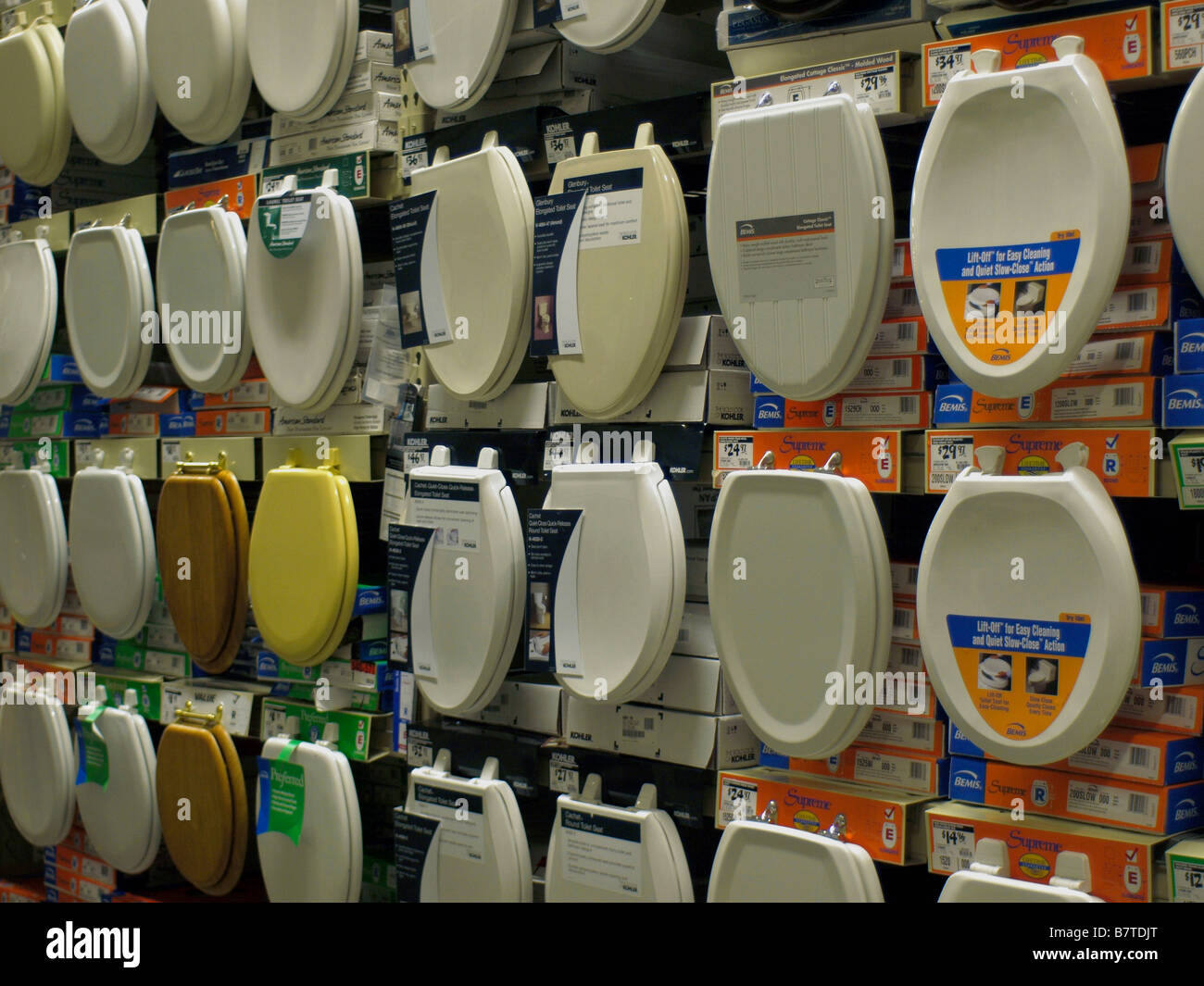 Display toilet -Fotos und -Bildmaterial in hoher Auflösung – Alamy