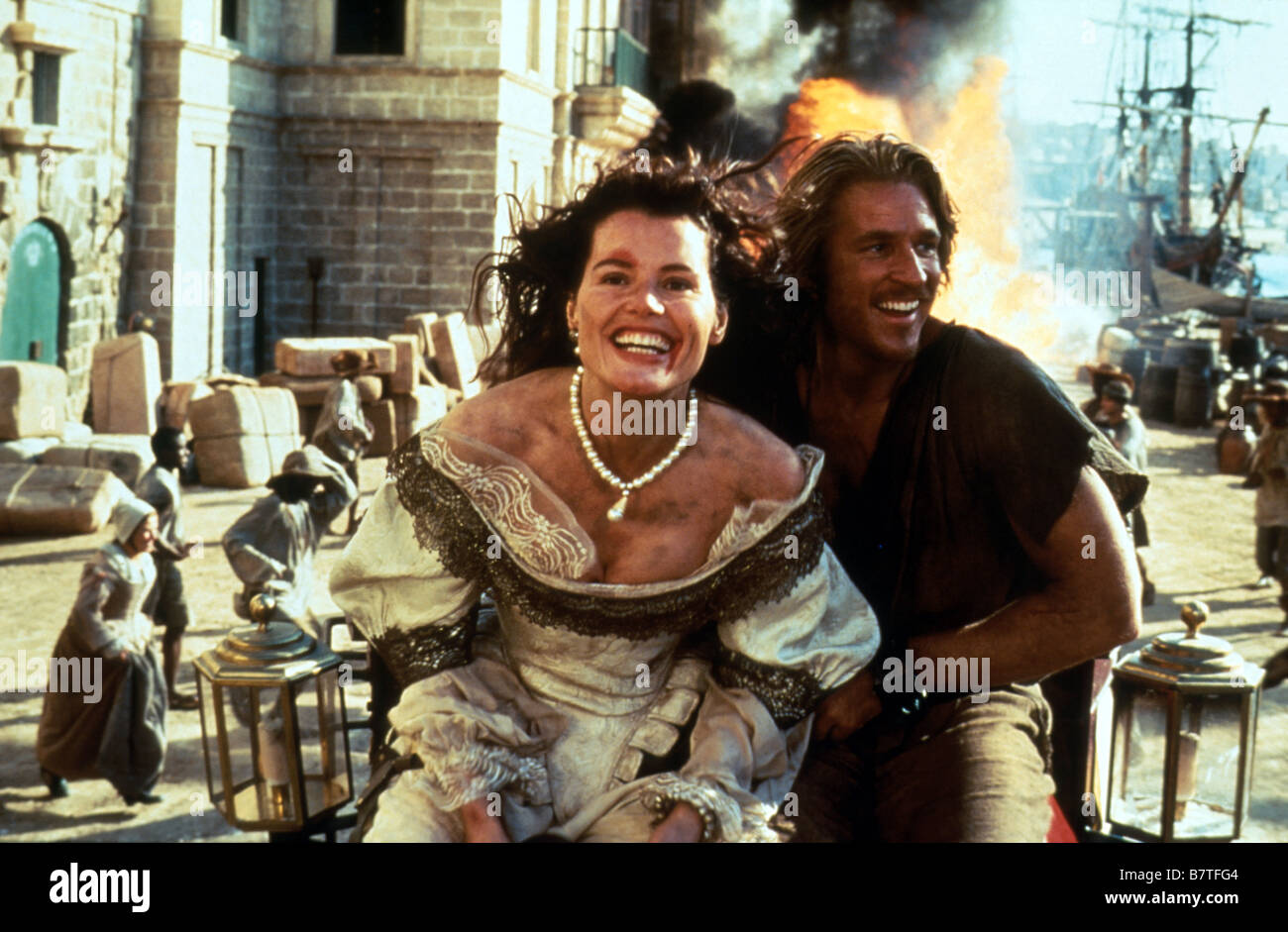 Cutthroat Island Jahr: 1995 USA/Frankreich Geena Davis, Matthew Modine ...