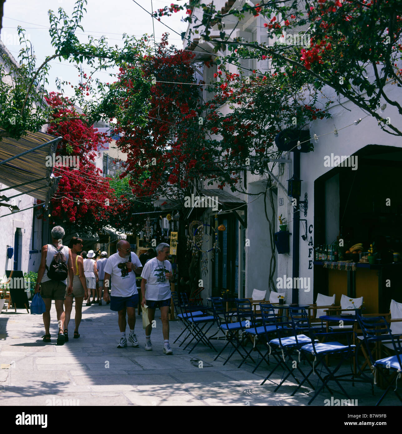 Kos Town Street Shops Stockfotos und -bilder Kaufen - Alamy