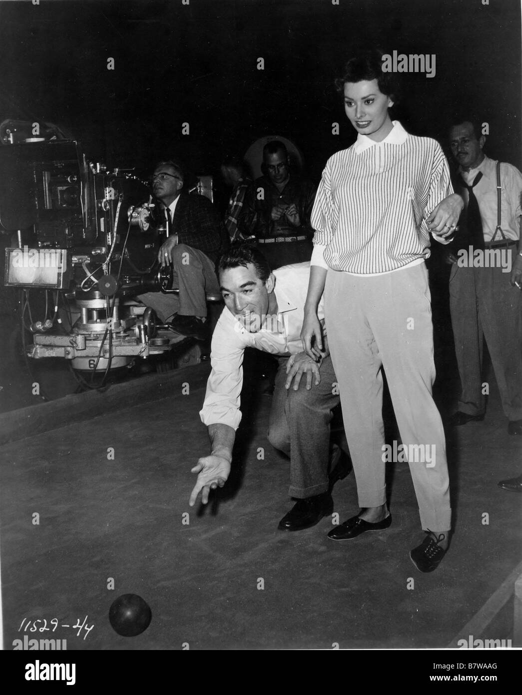 Sophia Loren Anthony Quinn Black Stockfotos und -bilder Kaufen - Alamy