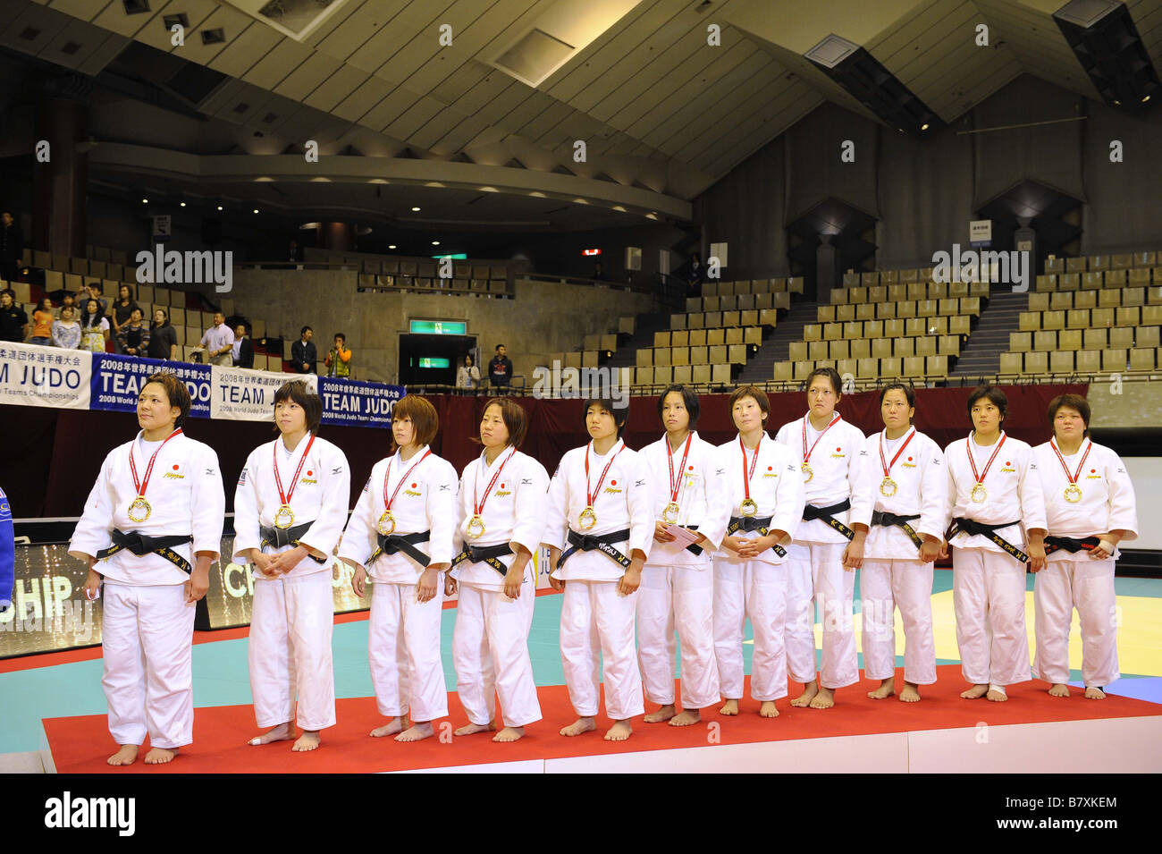 Japan judo team group -Fotos und -Bildmaterial in hoher Auflösung – Alamy