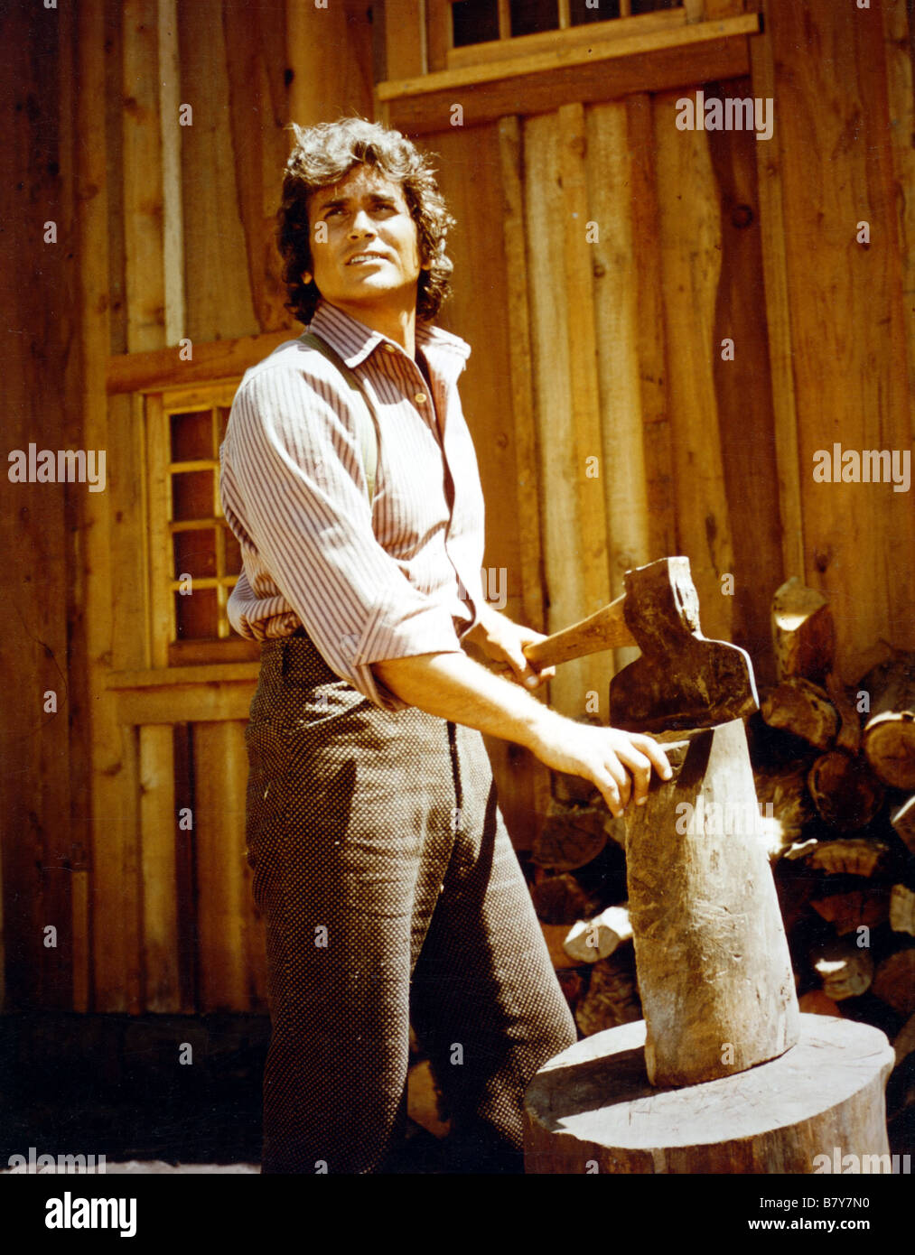 Little House on the Prairie Jahr: 1974 USA Regie: Michael Landon Michael Landon Stockfotografie ...