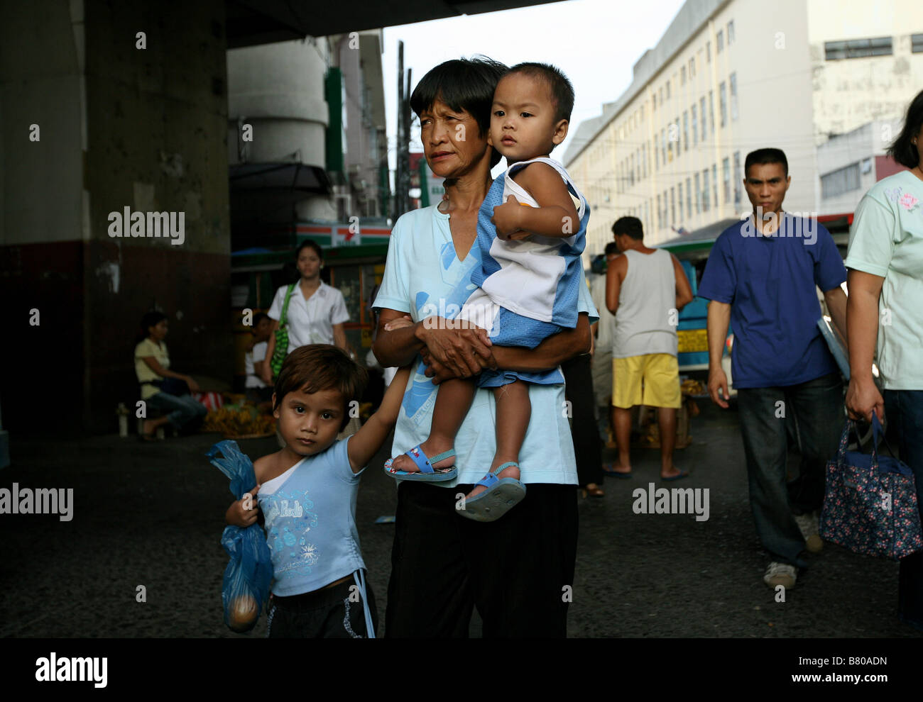 Slum Area Manila Philippines Stockfotos und -bilder Kaufen - Alamy