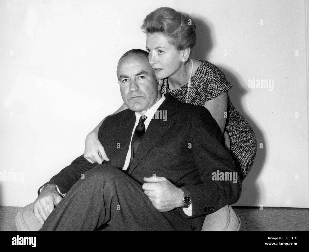 Deborah Kerr et Son Mari Peter Viertel Deborah Kerr et Son Mari Peter ...