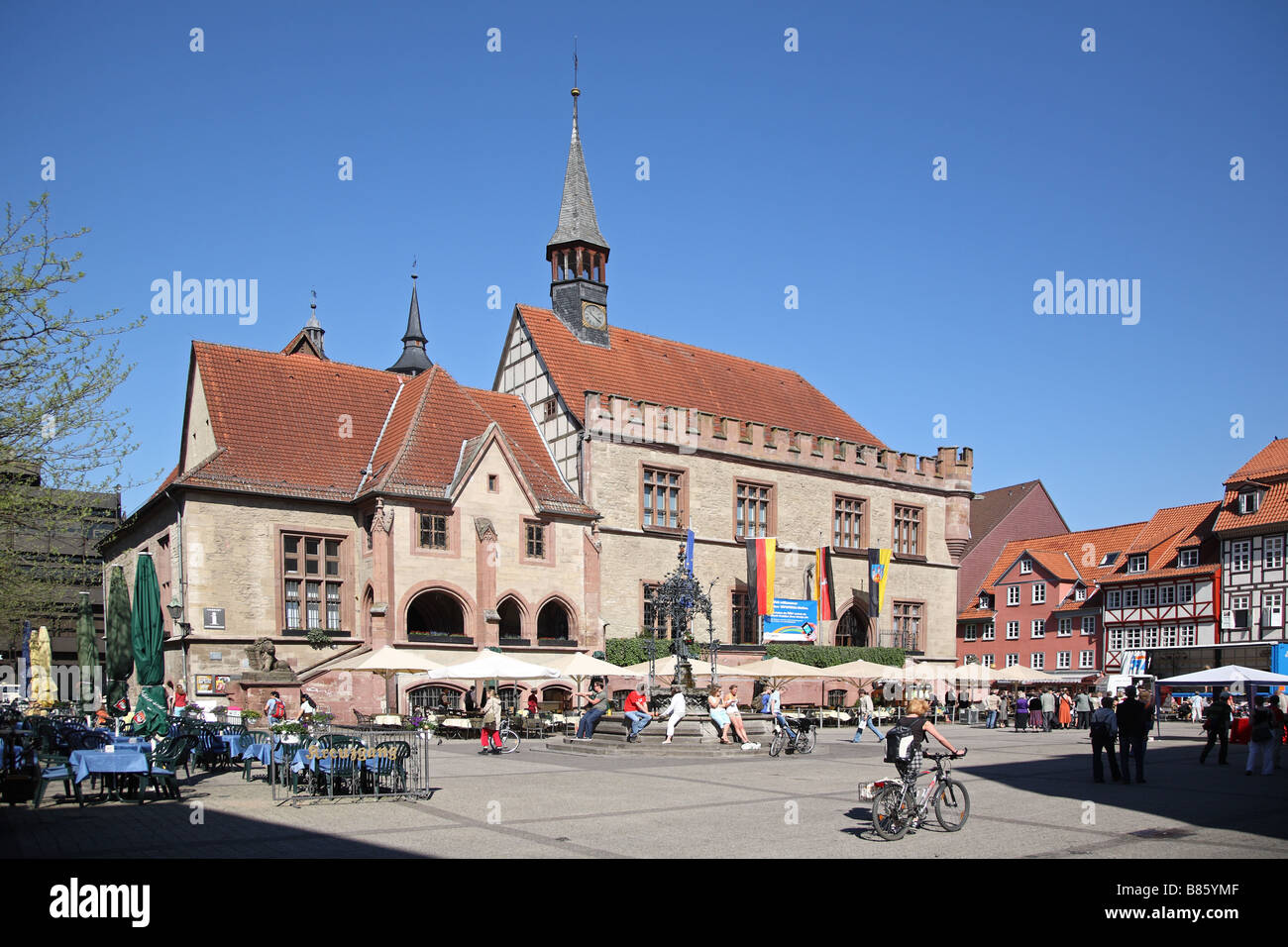 Göttingen Altes Rathaus altes Rathaus Stockfotografie - Alamy