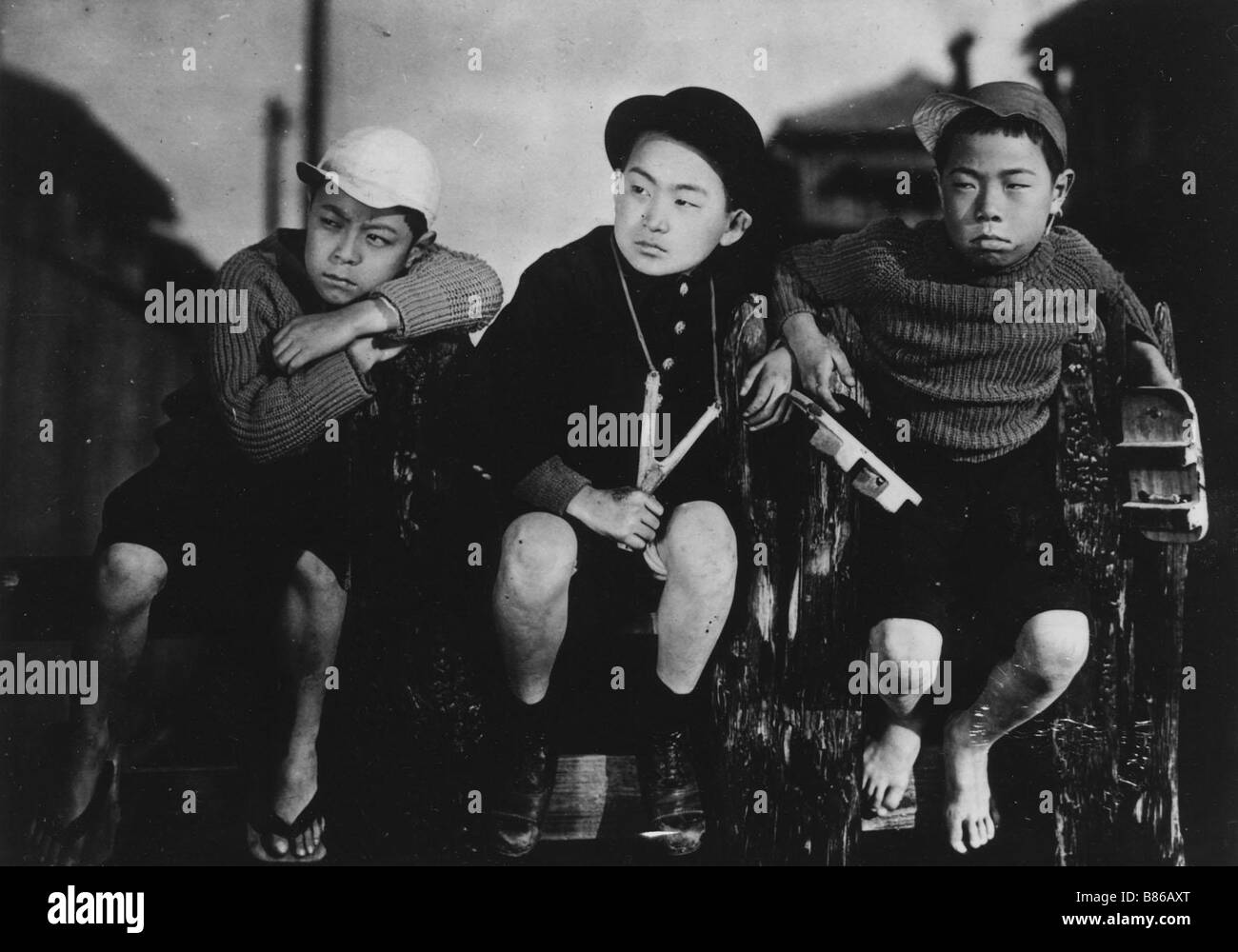 Gosses De Tokyo Otona no Miru ehon - Umarete wa Mita keredo Jahr: 1932 ...