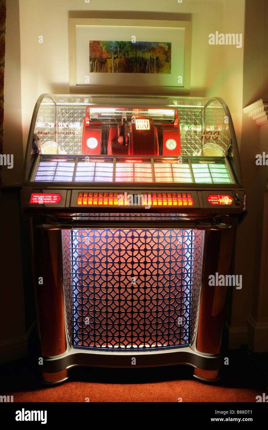 Select-o-matic Jukebox Seeburg 100 Stockfotografie - Alamy