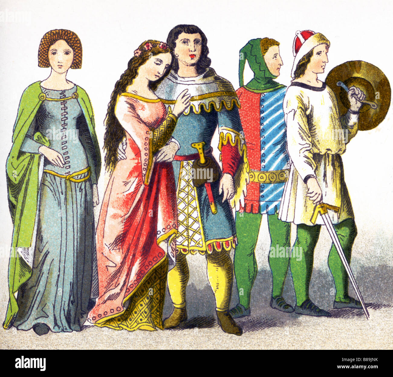 Medieval nobles -Fotos und -Bildmaterial in hoher Auflösung – Alamy