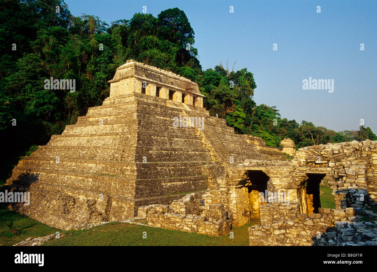 Templo de Las Inscripciones Tempel der Inschriften Palenque ...