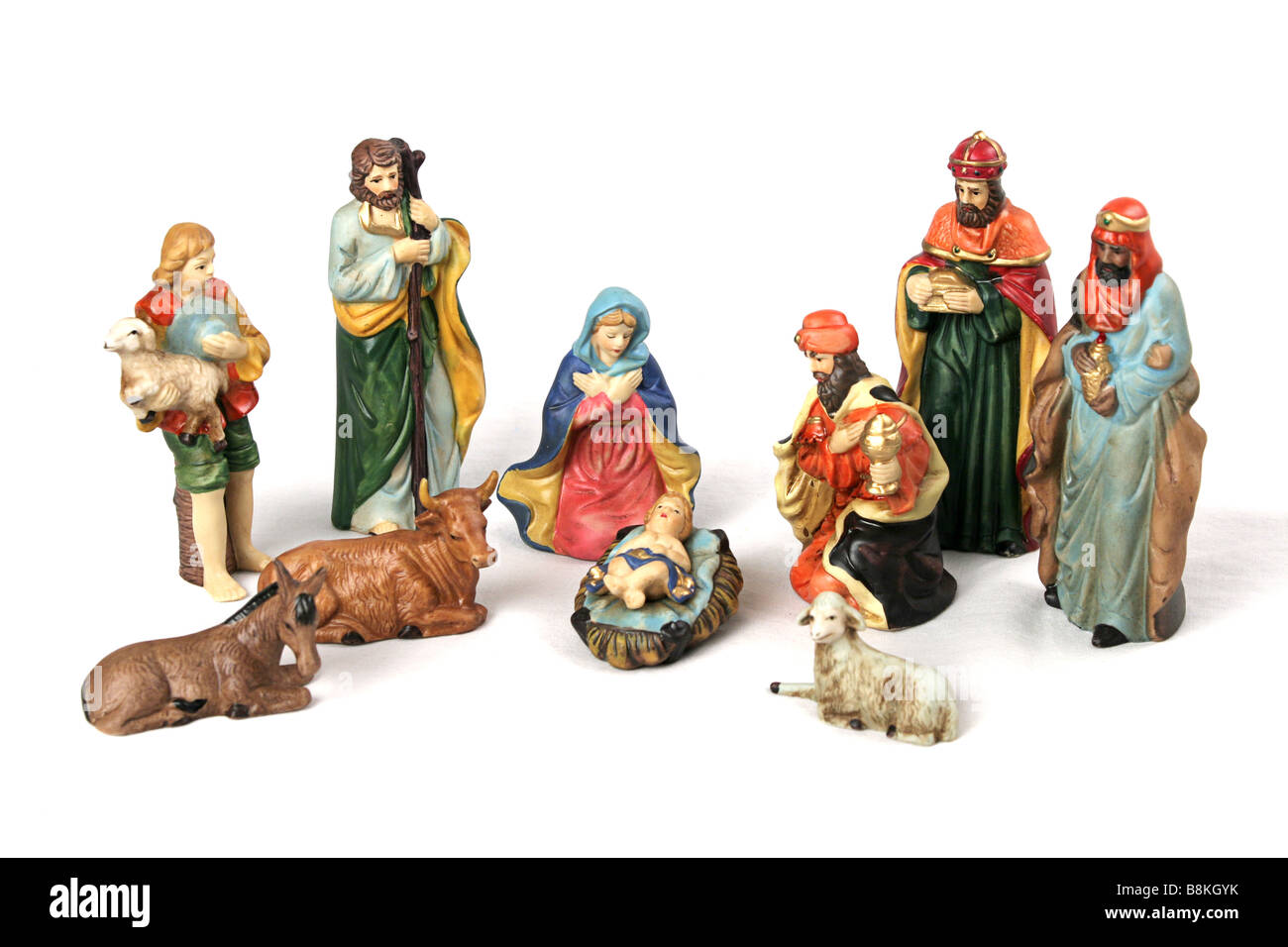 Krippe jesus Ausgeschnittene Stockfotos und -bilder - Alamy
