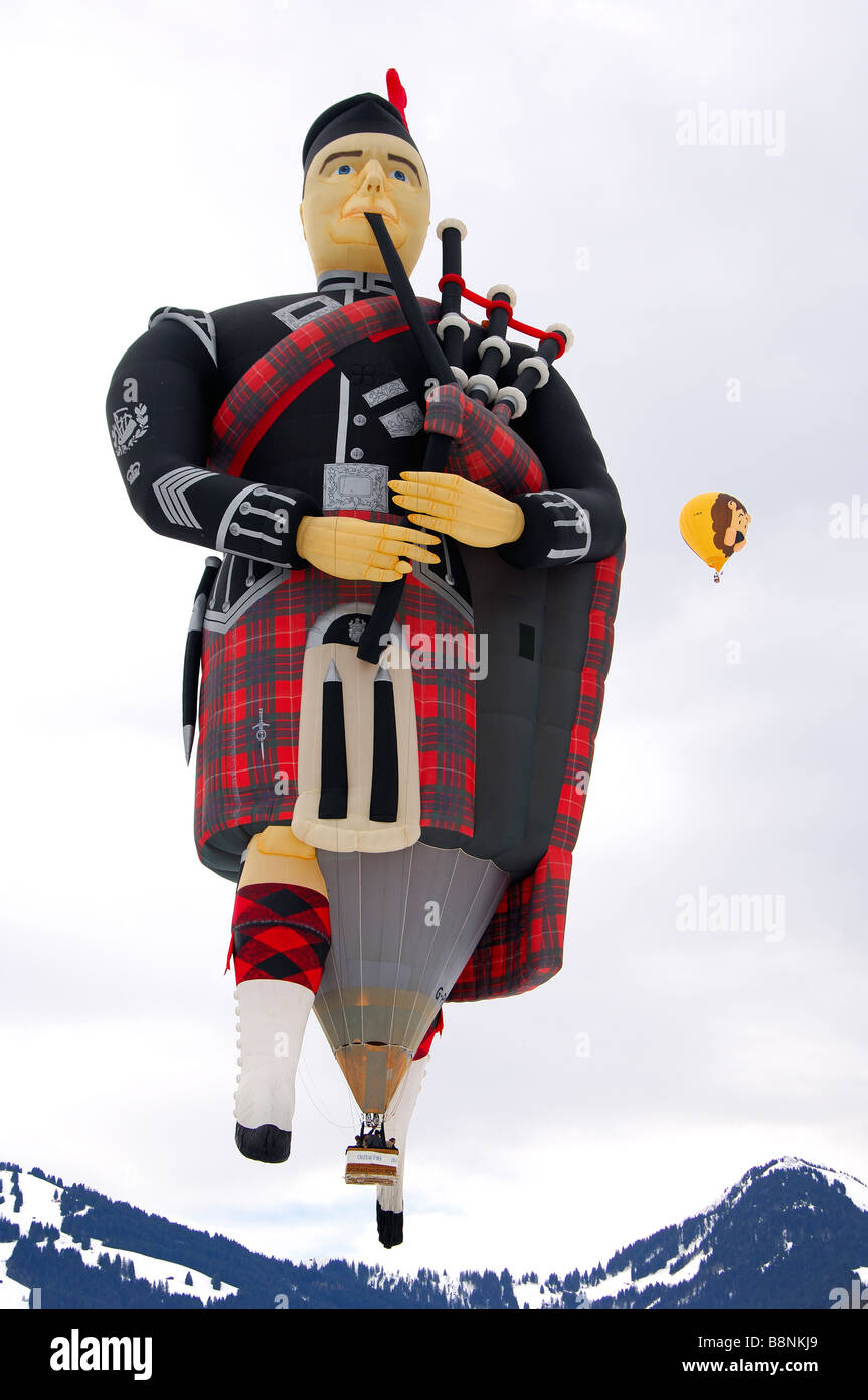 spezielle Form Heißluftballon Flying Scotsman G PIPY Cameron SS Ballon ...