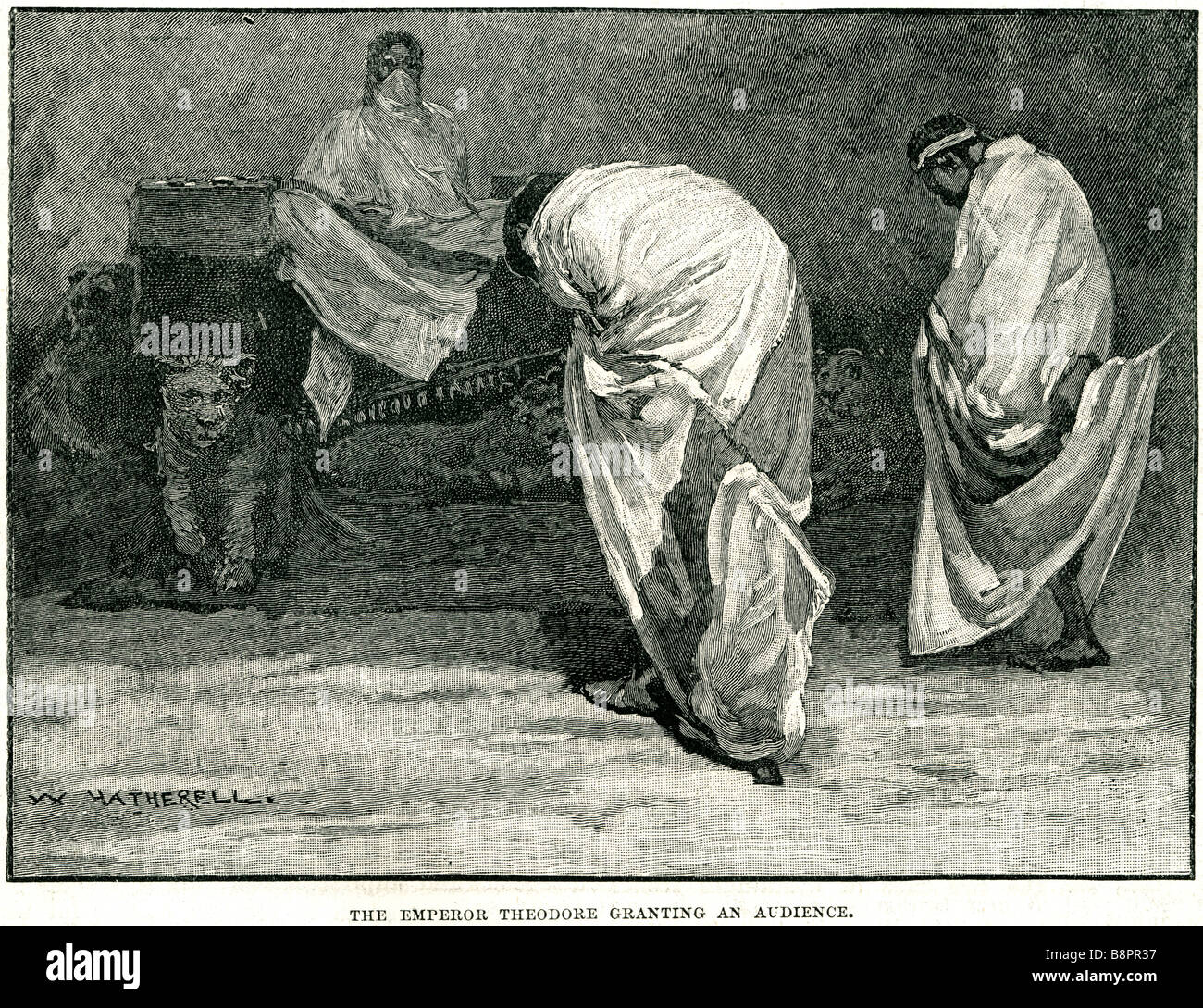 Tewodros II Theodore II 1818 13. April 1868 Kaiser von Äthiopien 1855 ...