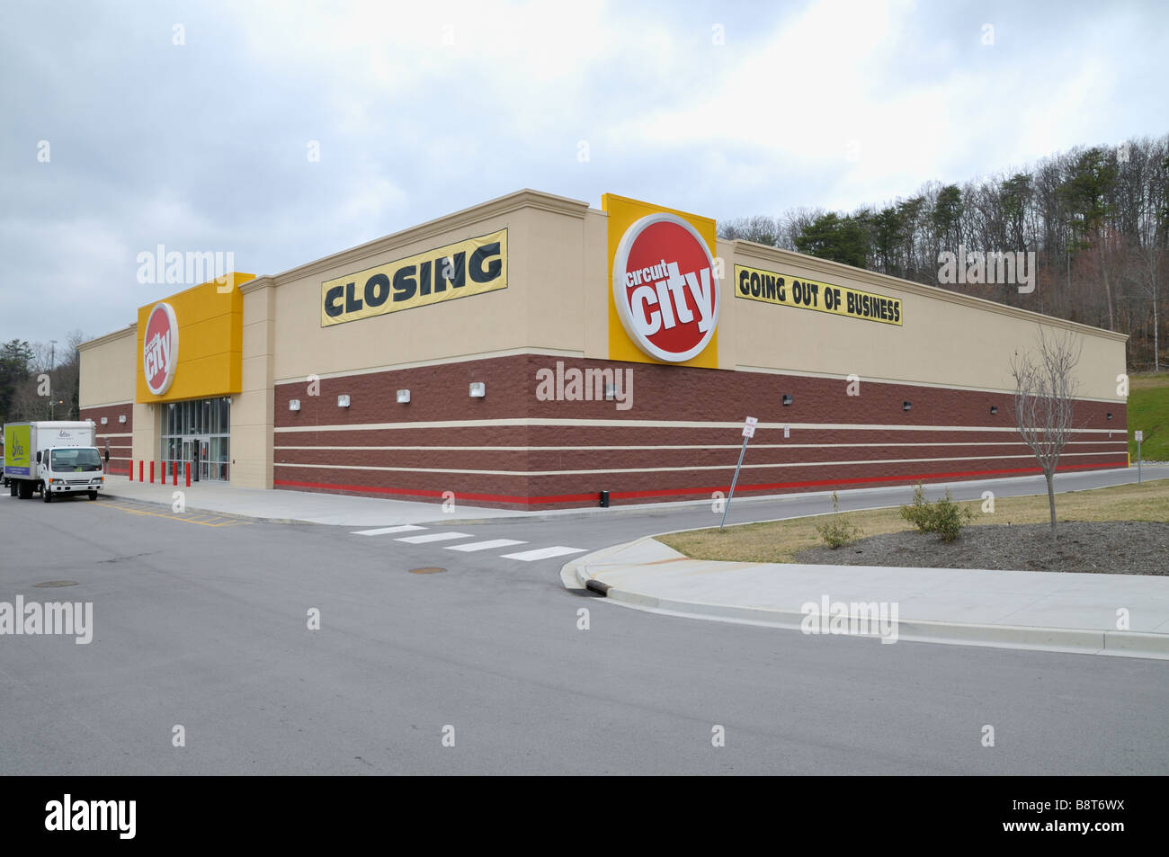 Circuit City, einem großen Elektronik-Store-Kette in den USA ging aus ...