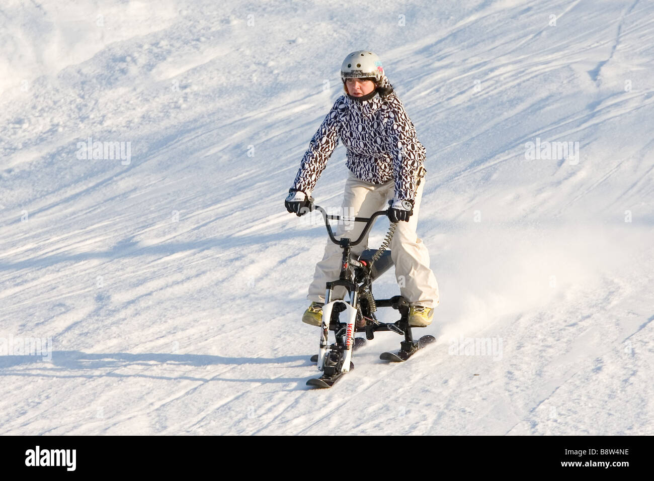 Kick Sled Stockfotos und -bilder Kaufen - Alamy