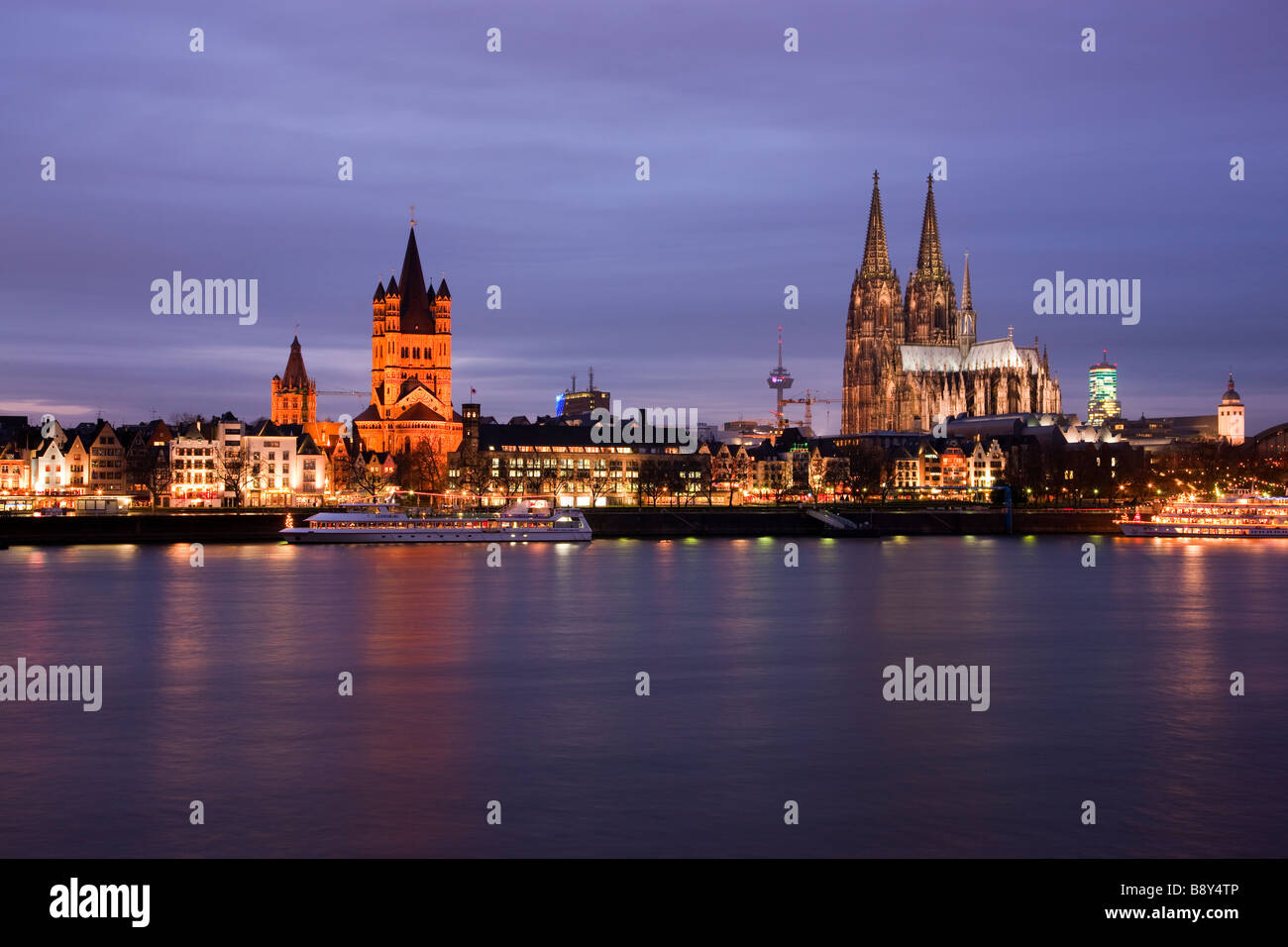 Cologne skyline -Fotos und -Bildmaterial in hoher Auflösung – Alamy