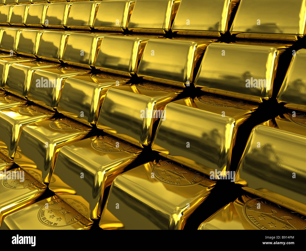 Goldbarren stapel -Fotos und -Bildmaterial in hoher Auflösung – Alamy